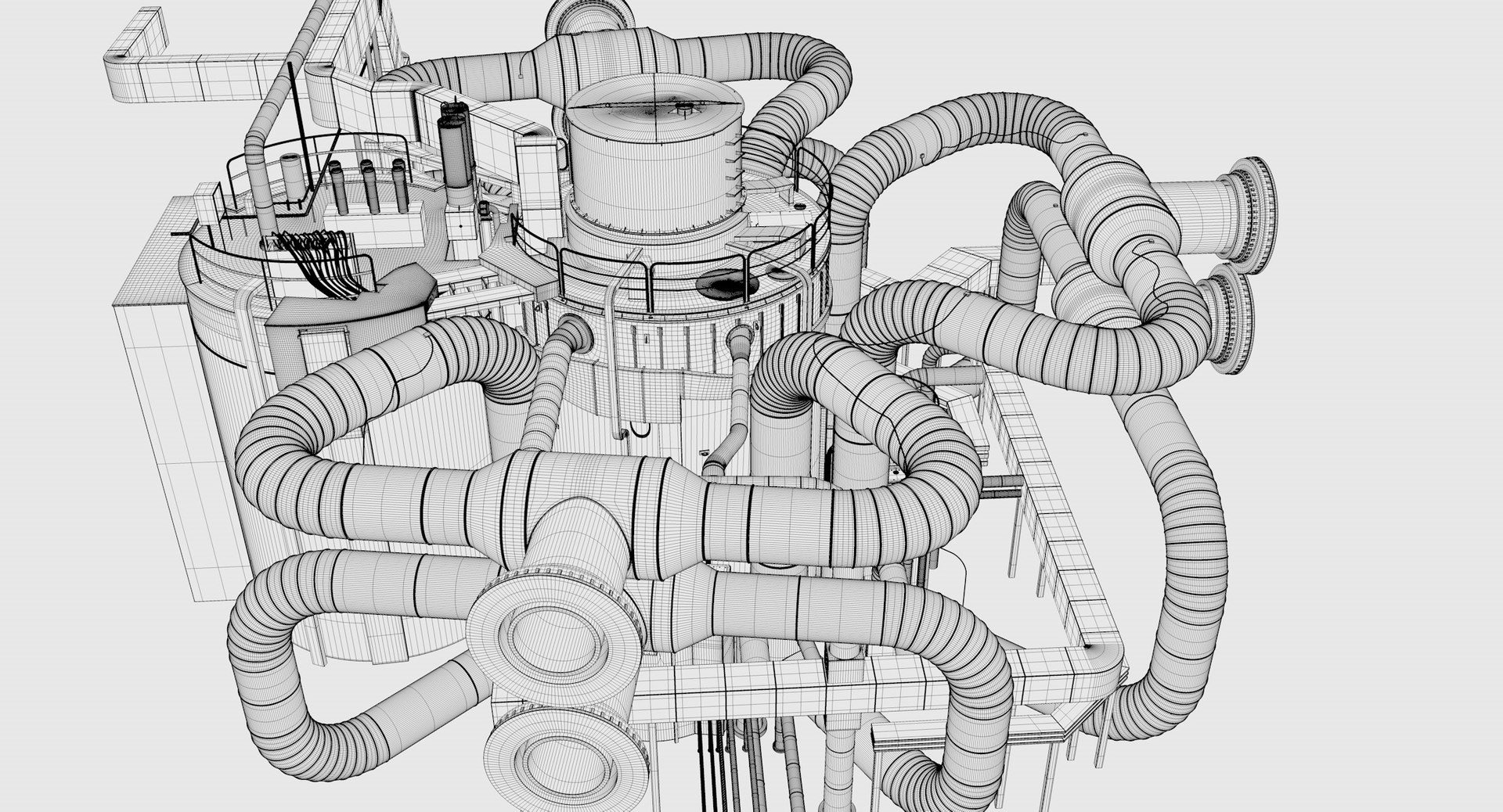 Nuclear Reactor Bn-800 Russian Model - TurboSquid 2258020