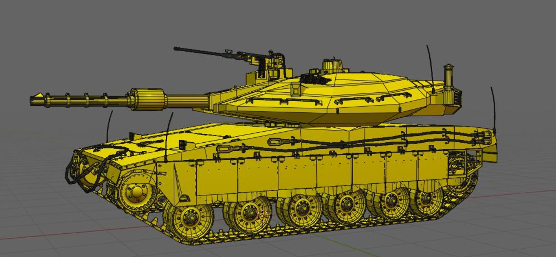 Tank Vehicle 3D Model - TurboSquid 1607428