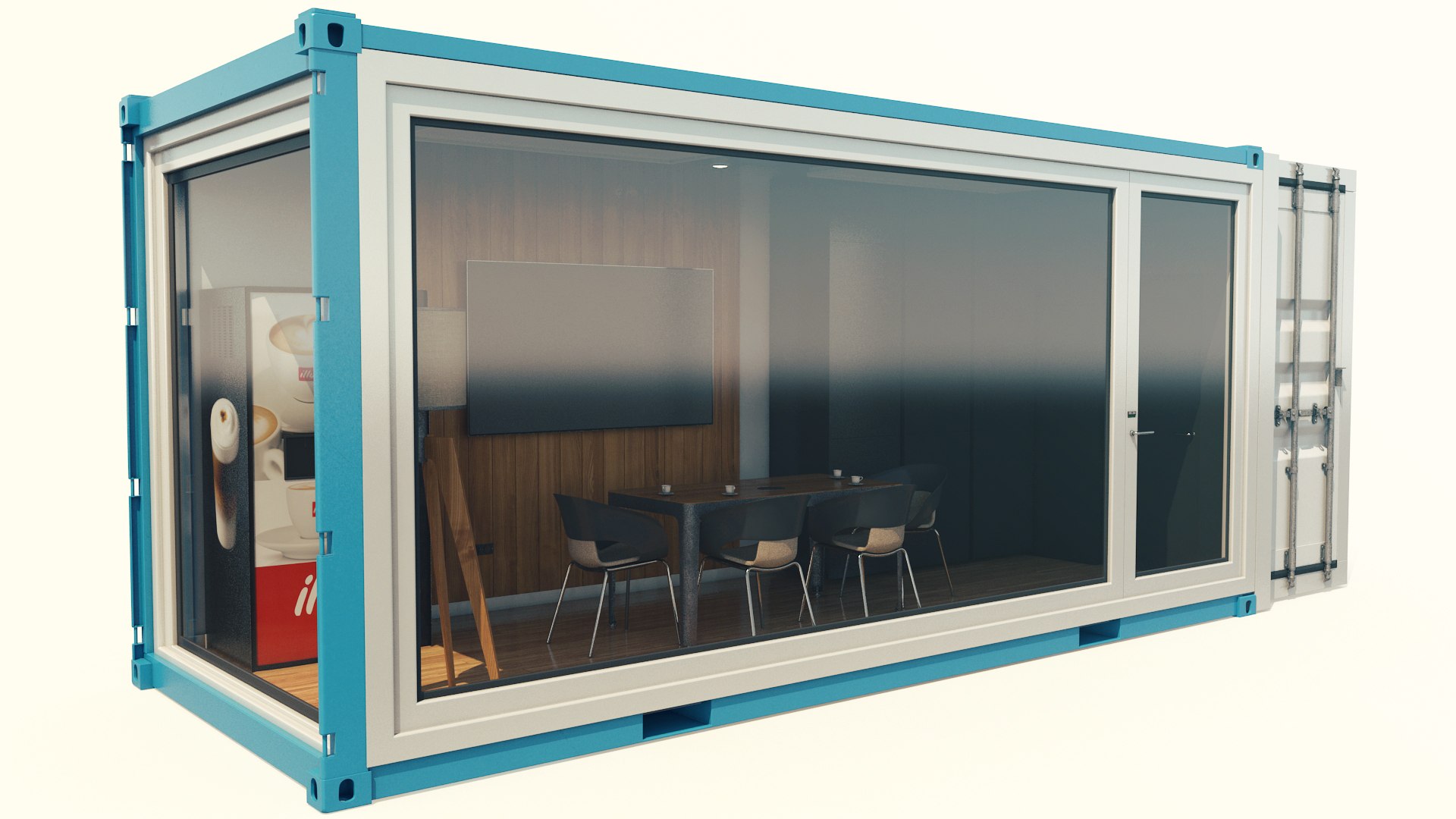 Office Container 2 3D Model - TurboSquid 1798645