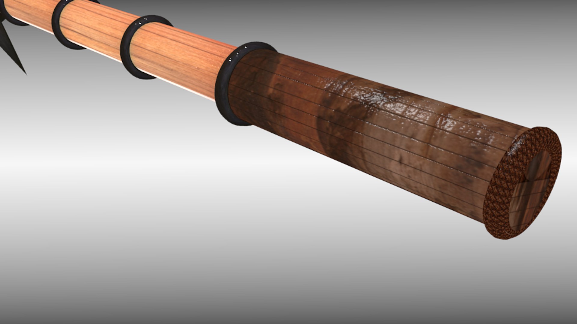 Medieval Spiked Mace Blunt 3d Model