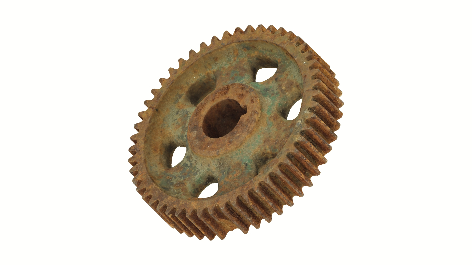 3D Old Rusty Gear Raw Scanned Model - TurboSquid 1784701
