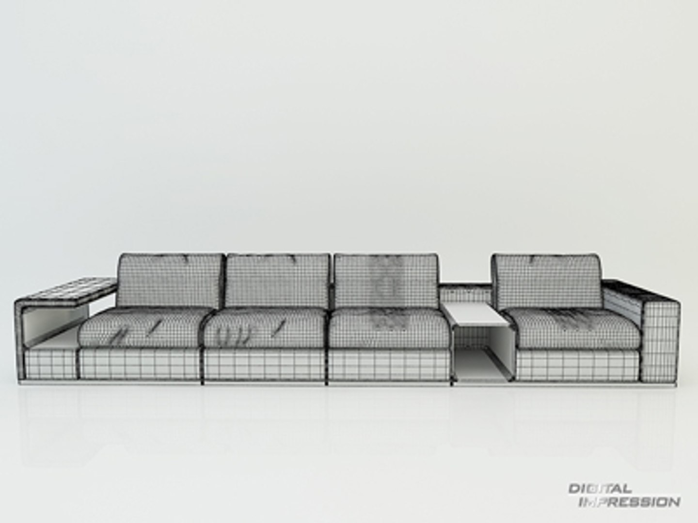 scanline details 3d model