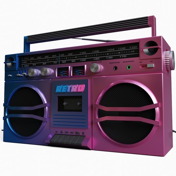 Boom Box 3D Models for Download | TurboSquid