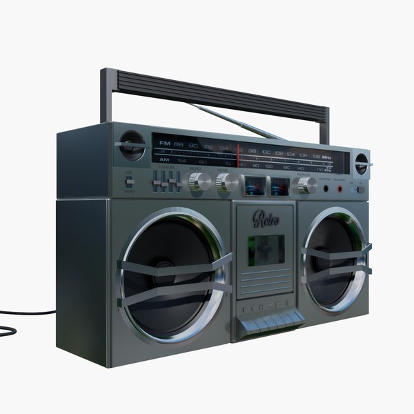 Boom Box 3D Models for Download | TurboSquid