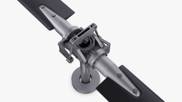 Helicopter Main Rotor System v 1 3D model - TurboSquid 2023836