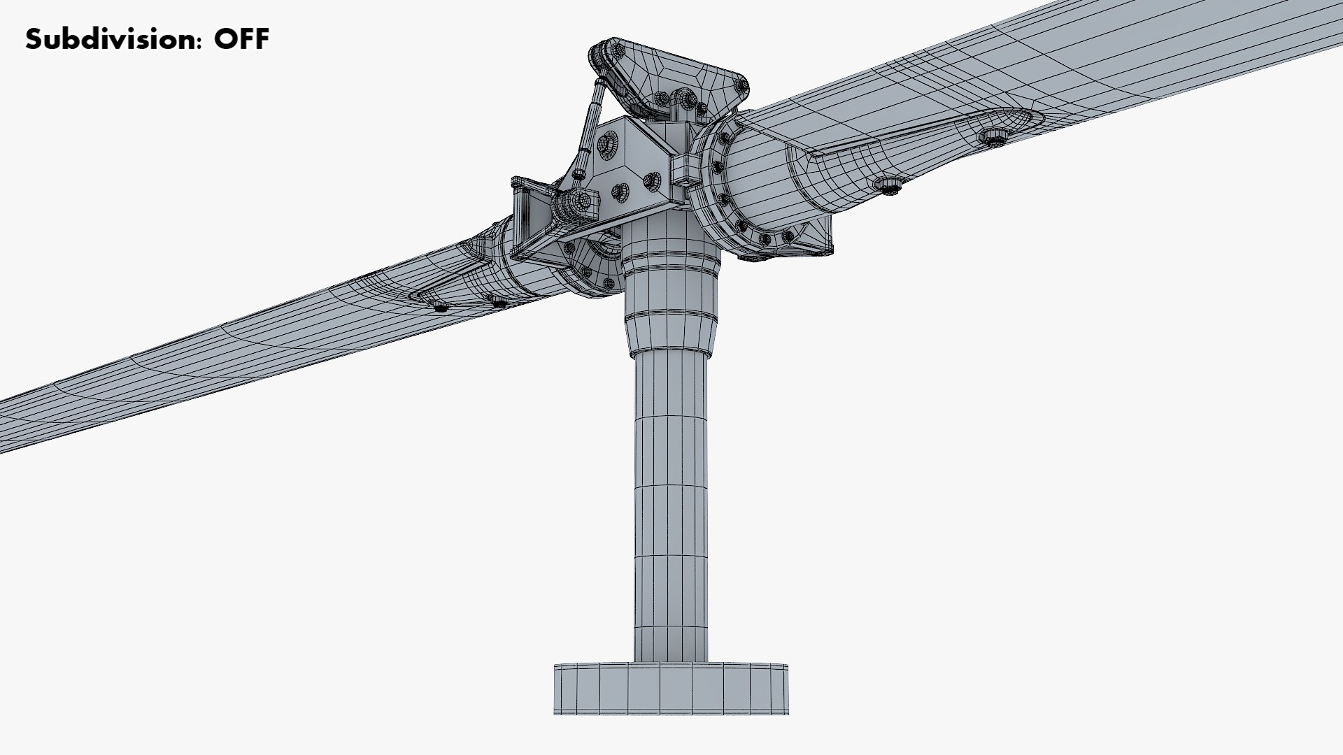 Helicopter Main Rotor System V 1 3D Model - TurboSquid 2023836