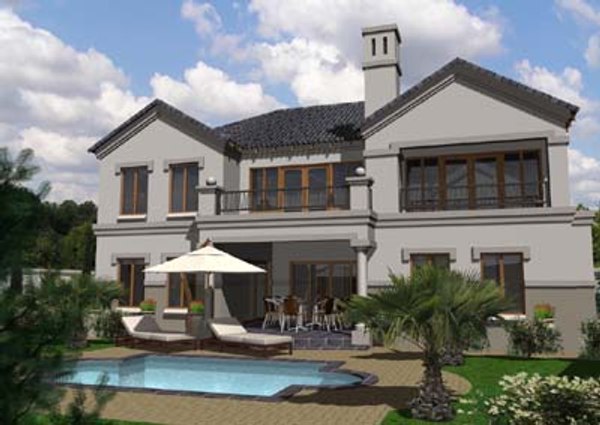 maya house fully modelled