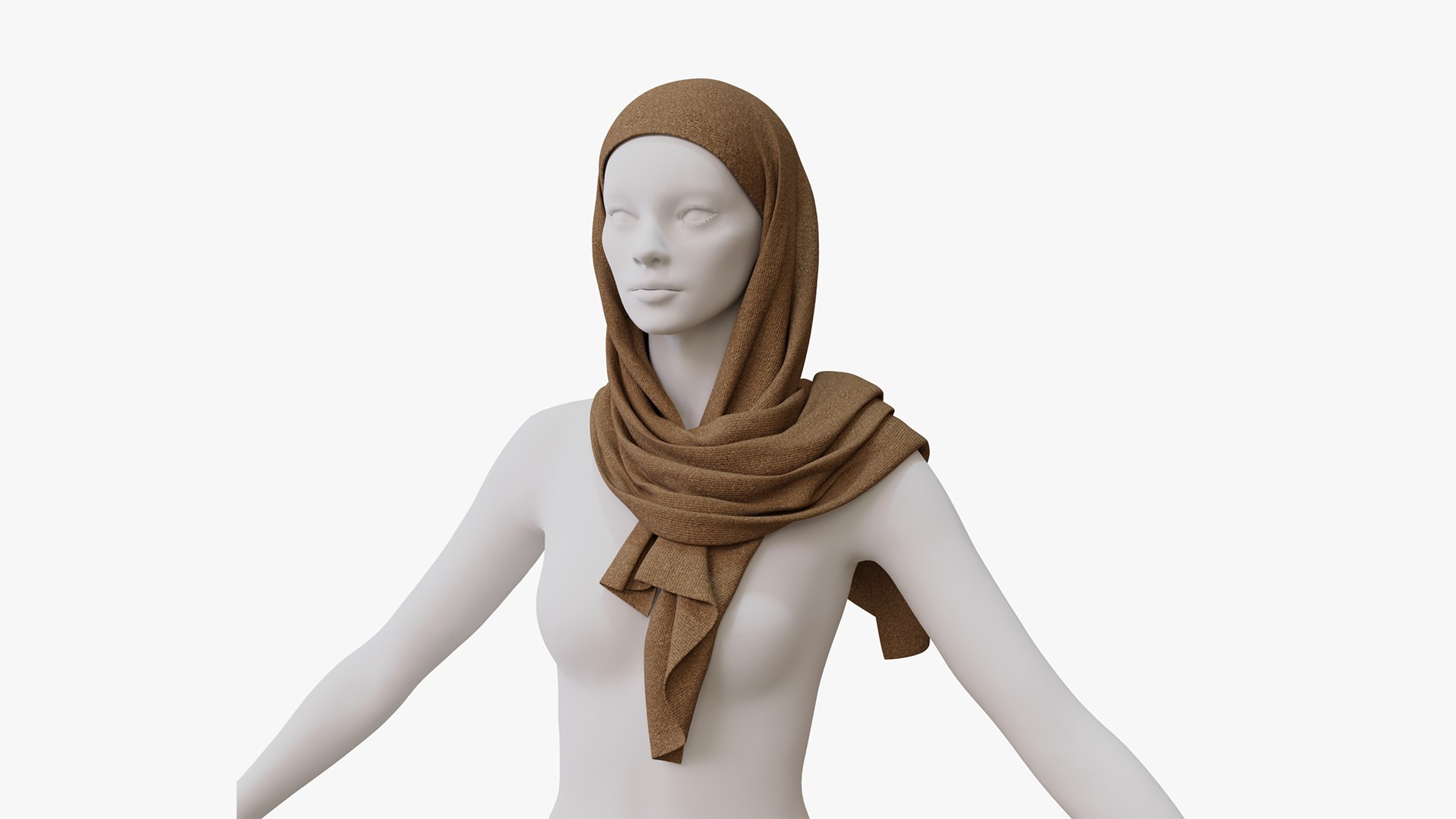 3D Shawl Model - TurboSquid 2178580