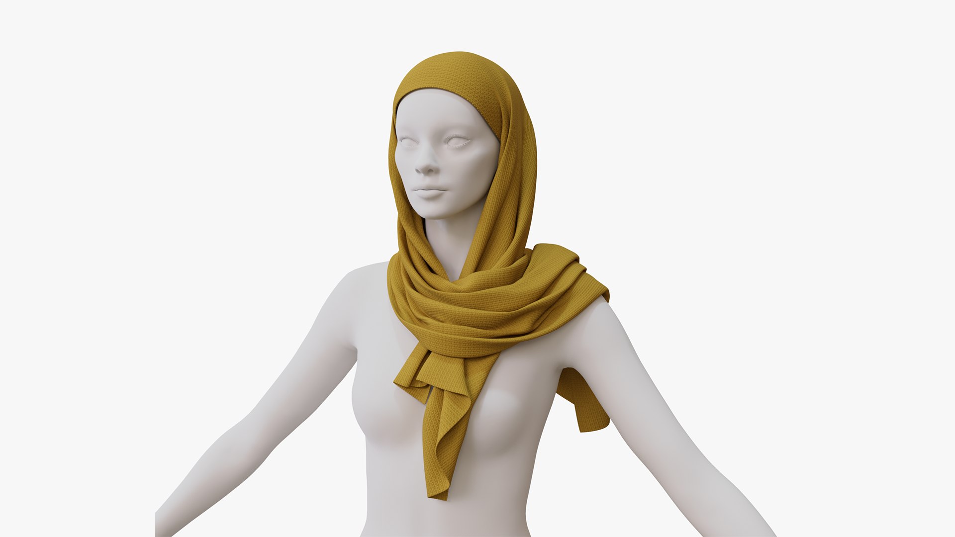 3D Shawl Model - TurboSquid 2178580