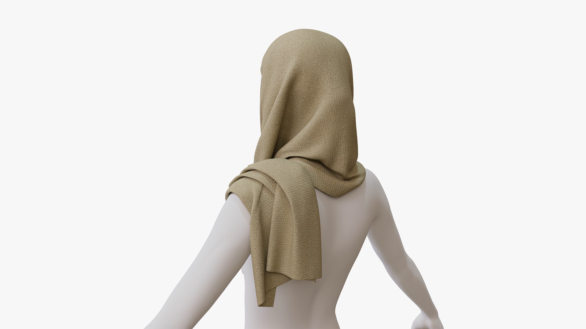 3D Shawl Model - TurboSquid 2178580