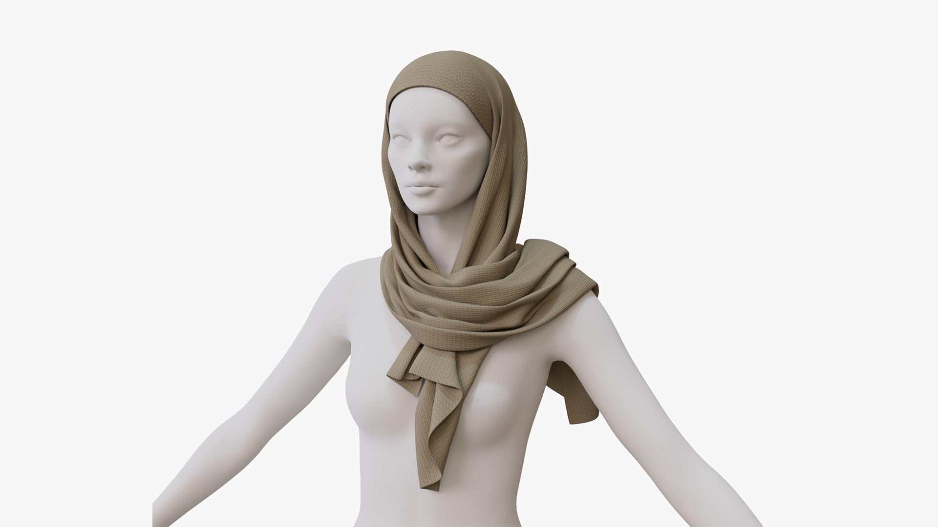 3D Shawl Model - TurboSquid 2178580