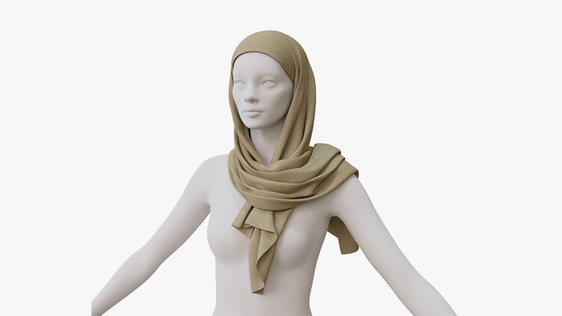 3D Shawl Model - TurboSquid 2178580