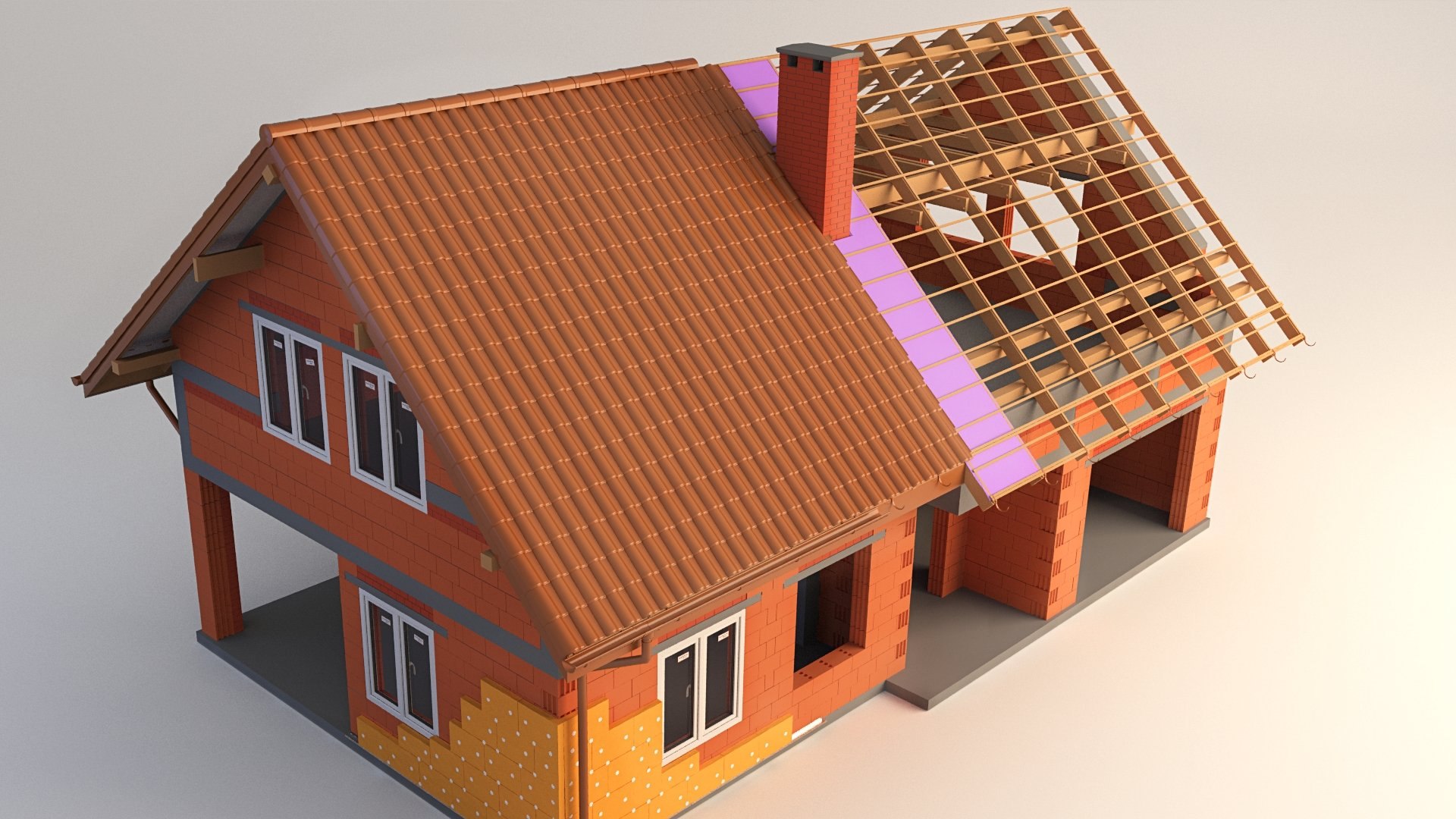 3D Model Home Construction 2 - TurboSquid 1528630