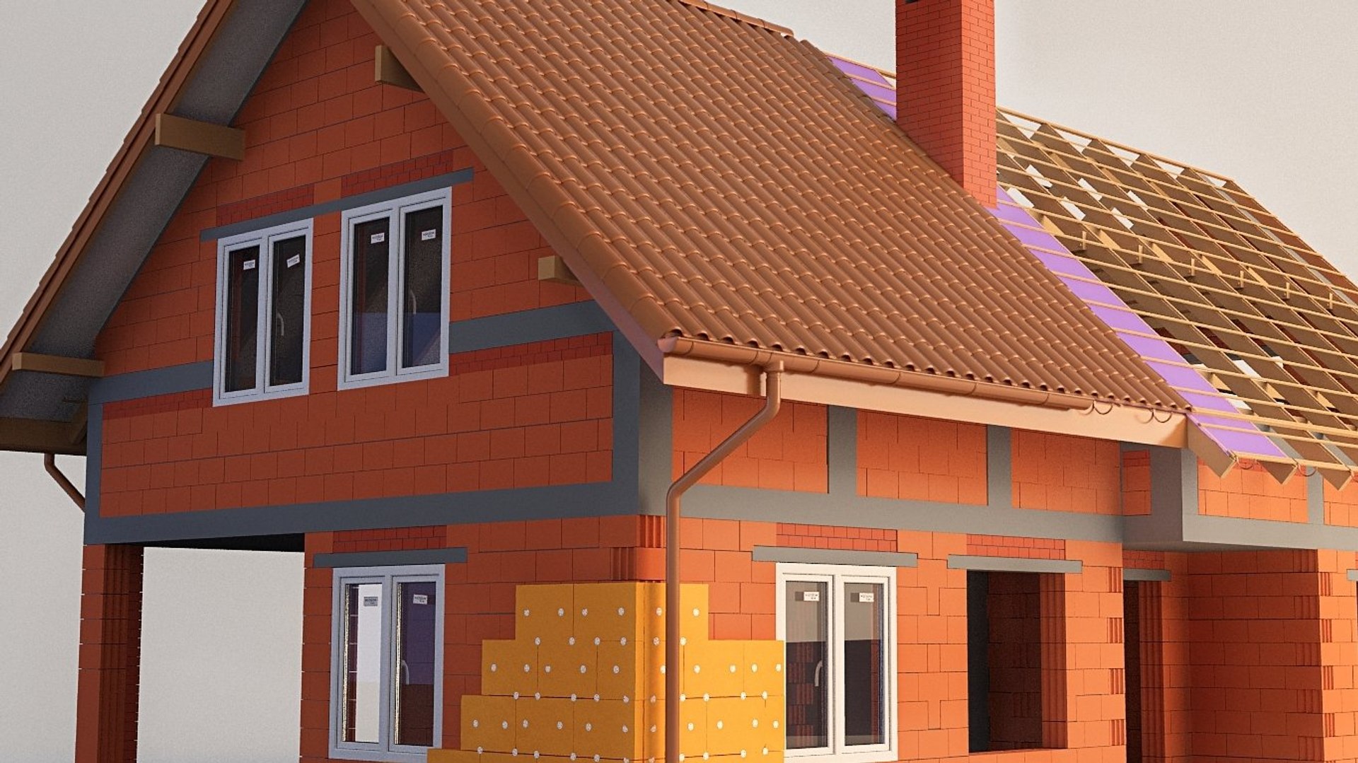 3D Model Home Construction 2 - TurboSquid 1528630