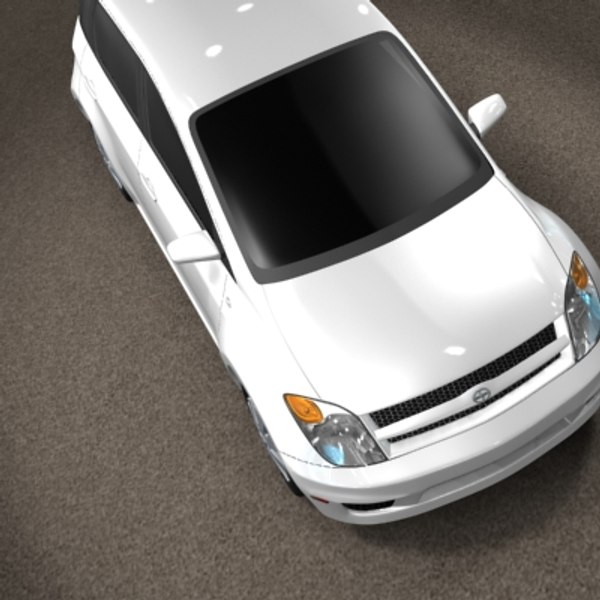 3ds max 2007 scion xa car