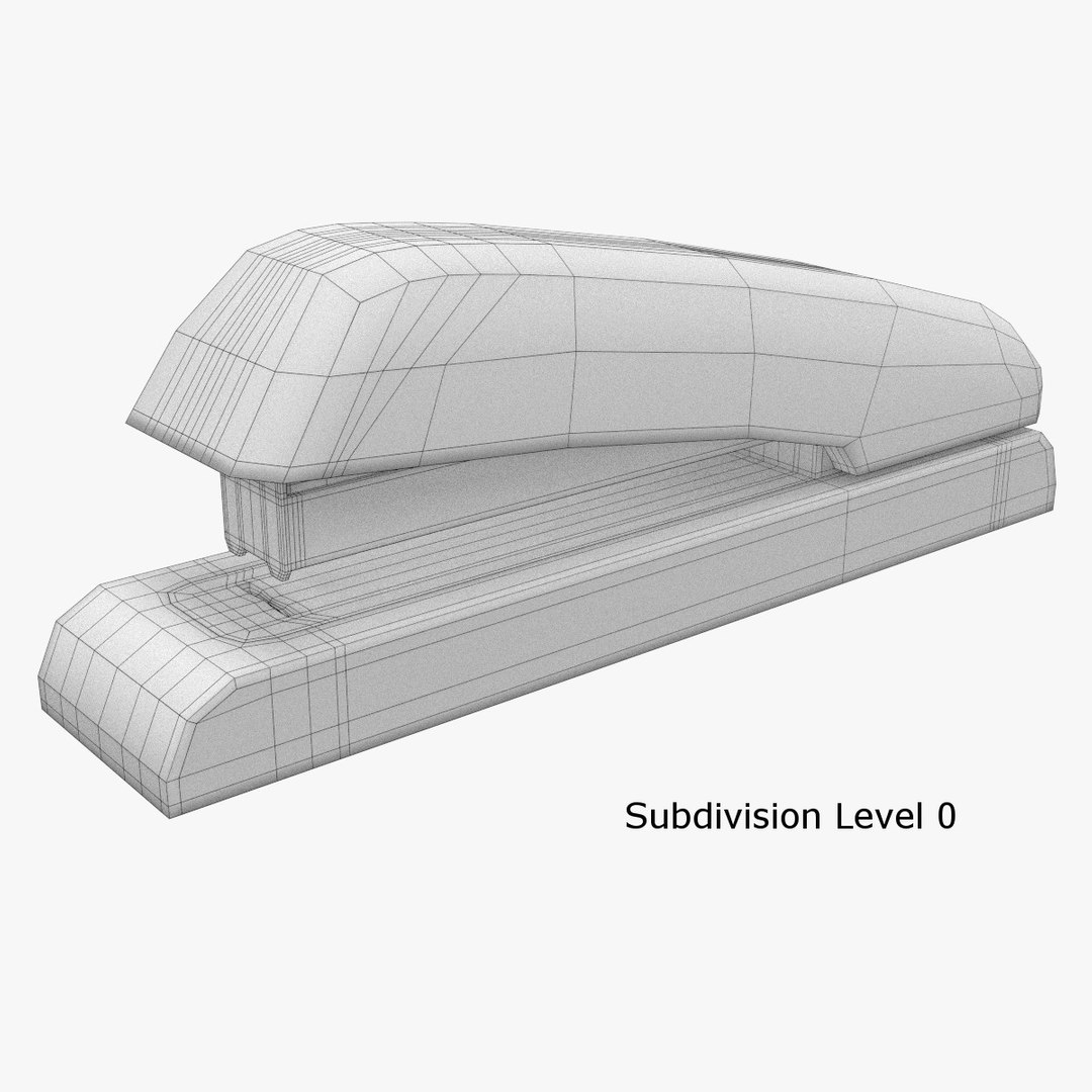 Stapler File 3d Model