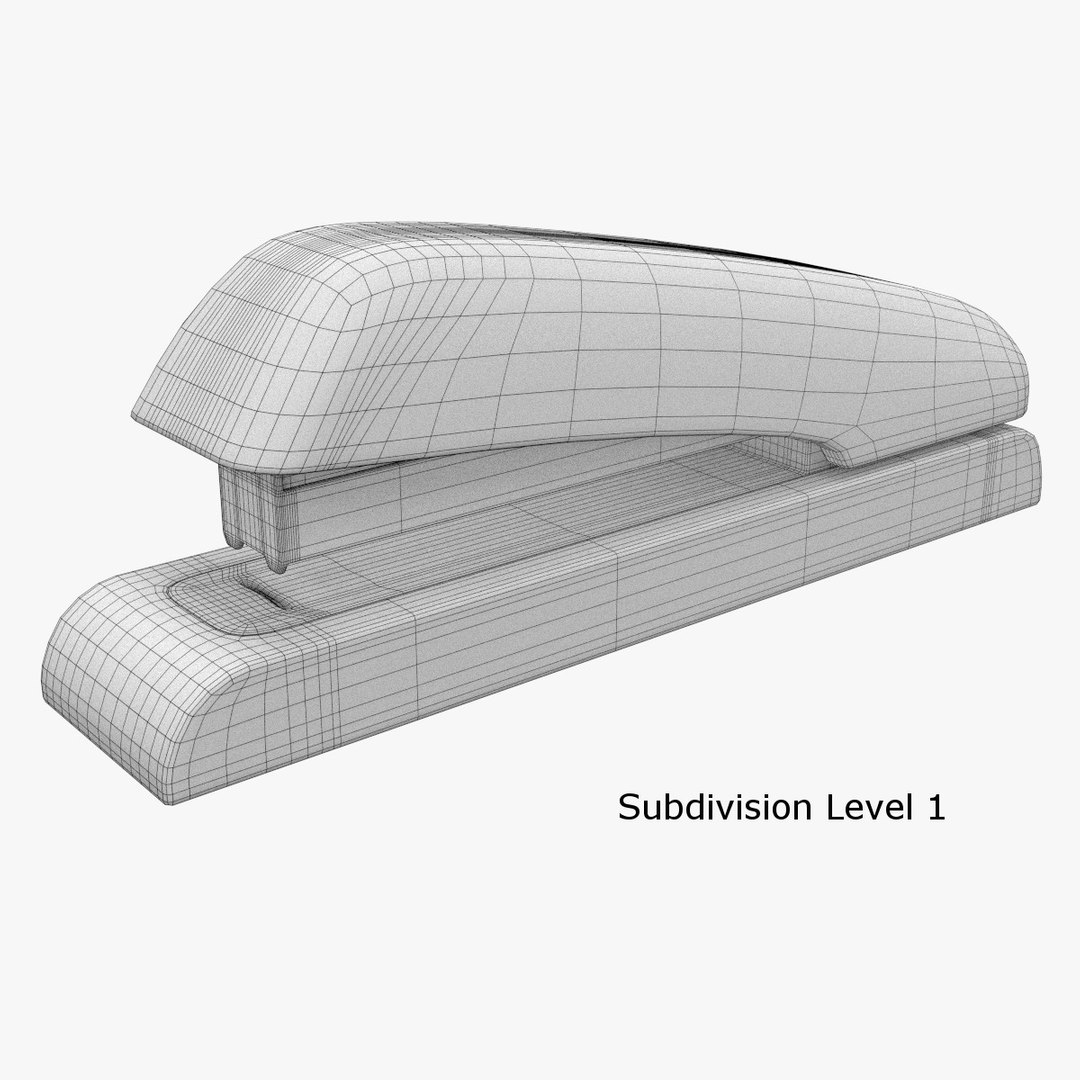 Stapler File 3d Model
