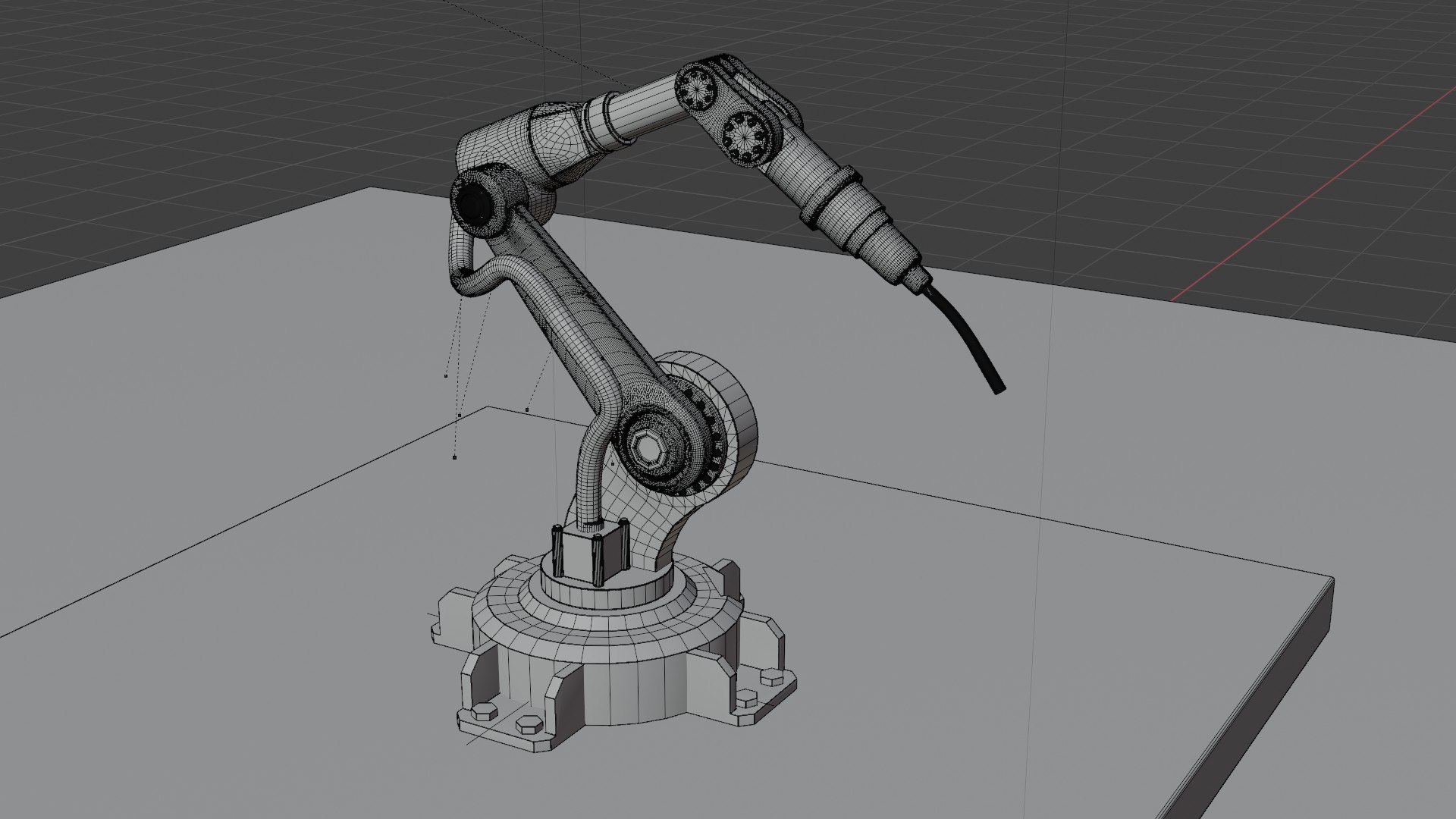 Welding Robot 3D Model - TurboSquid 1645667