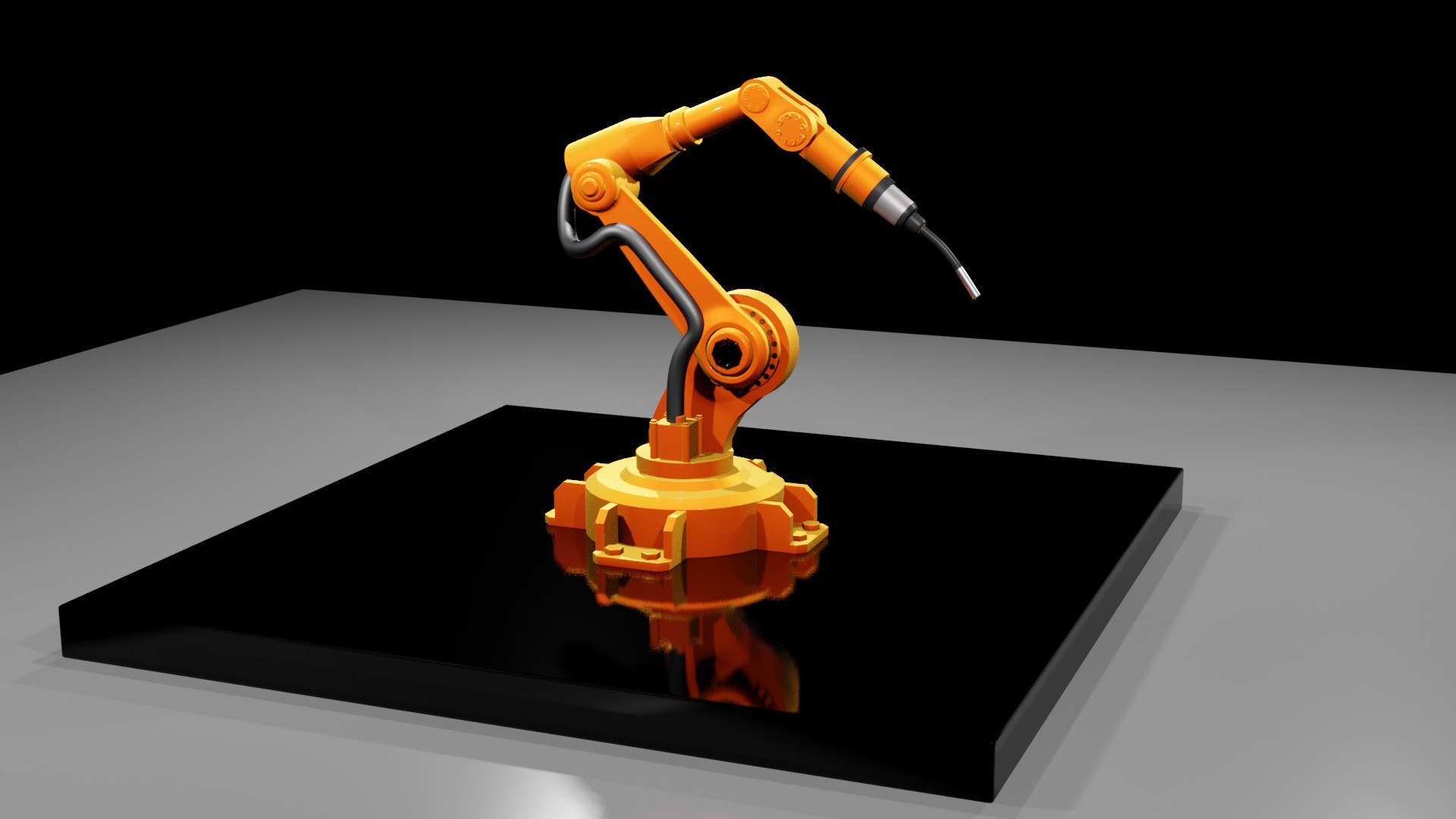 Welding Robot 3D Model - TurboSquid 1645667