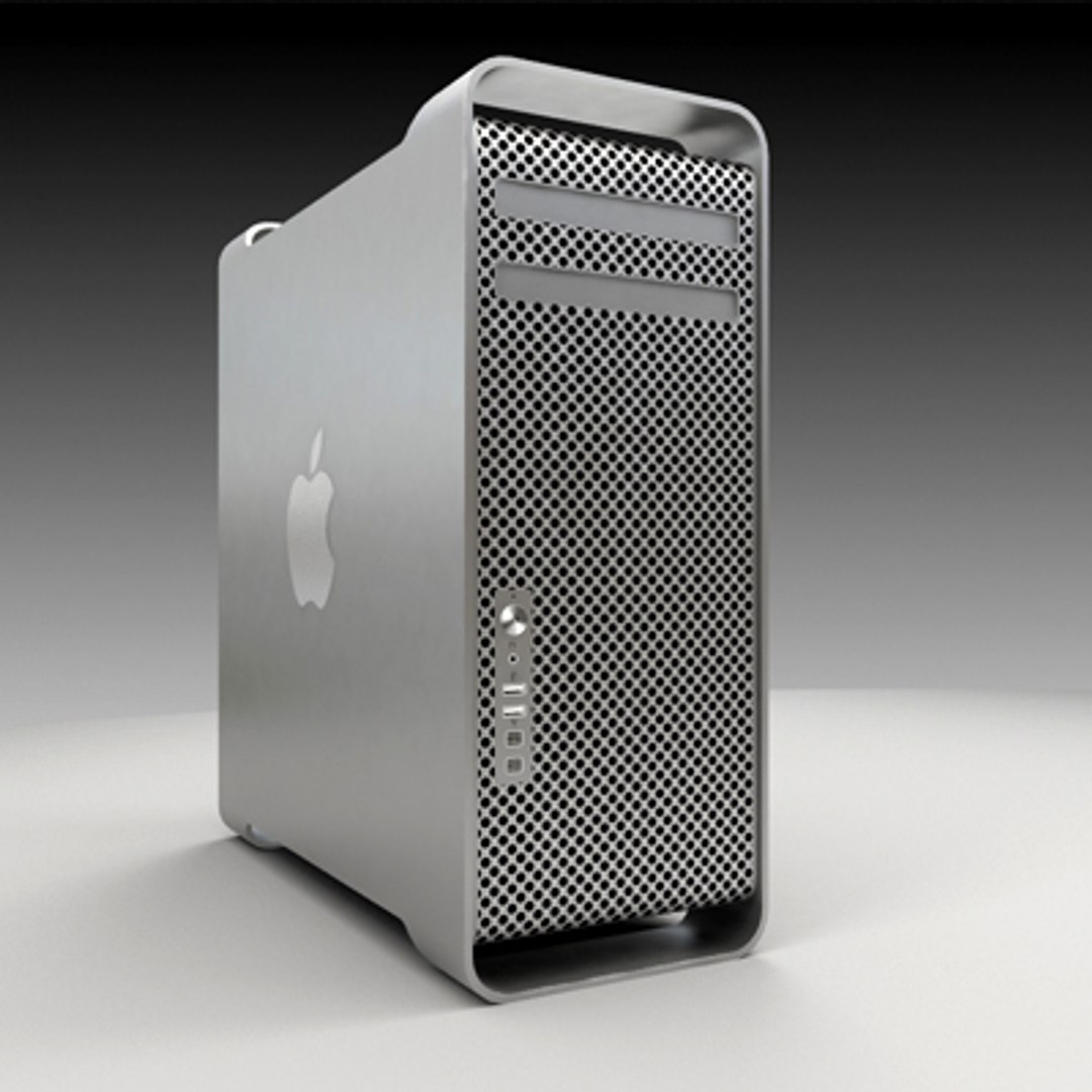 Mac Pro Workstation Computer 3d Model