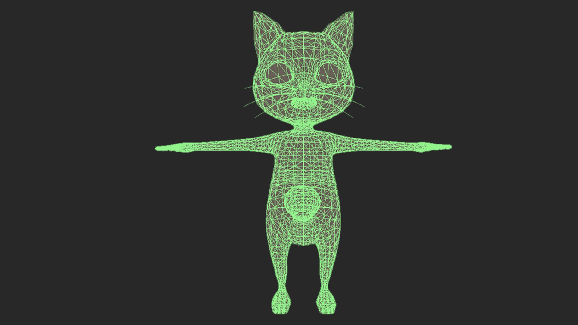 3D Orange Cat Model - TurboSquid 1597252