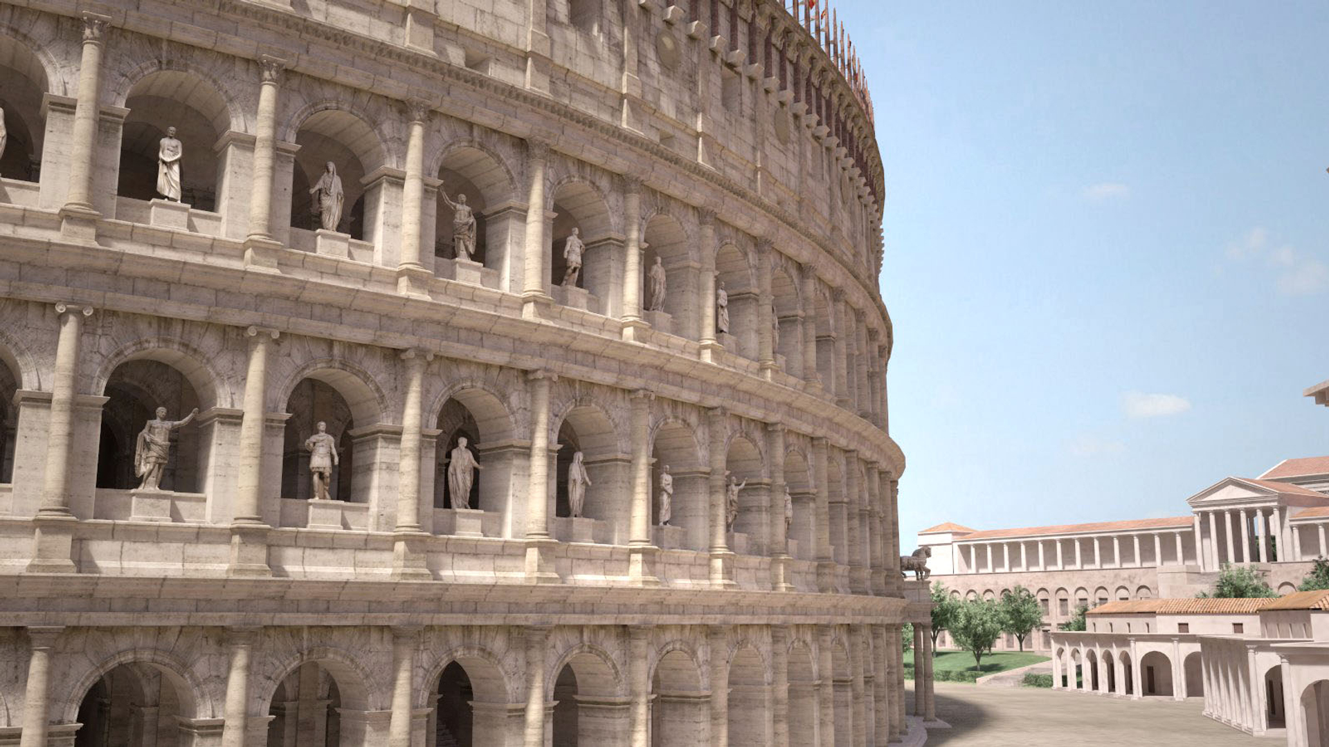 Colloseum roman 3D model - TurboSquid 1185549
