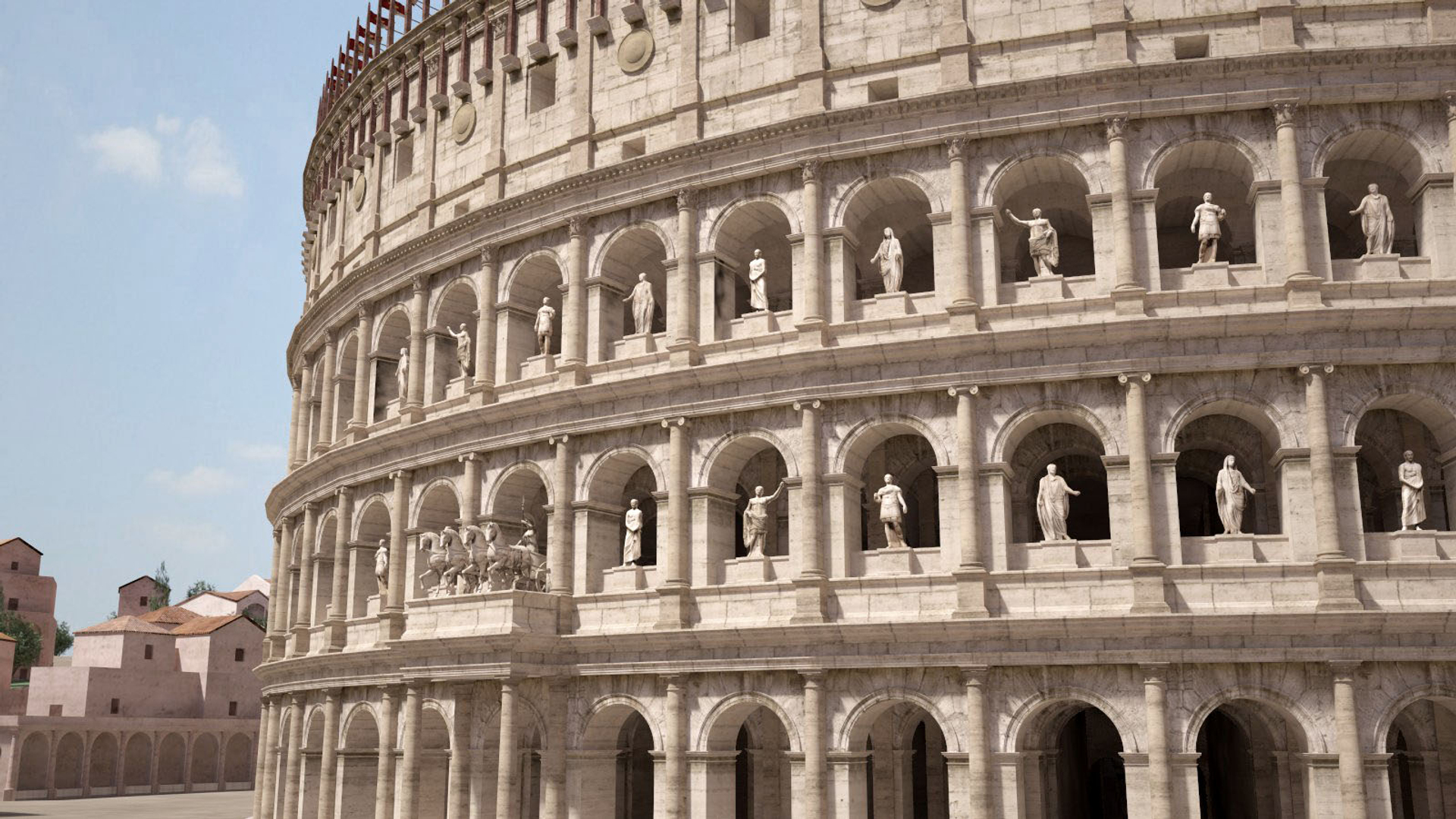 Colloseum roman 3D model - TurboSquid 1185549