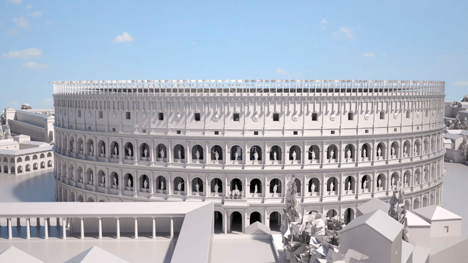Colloseum roman 3D model - TurboSquid 1185549