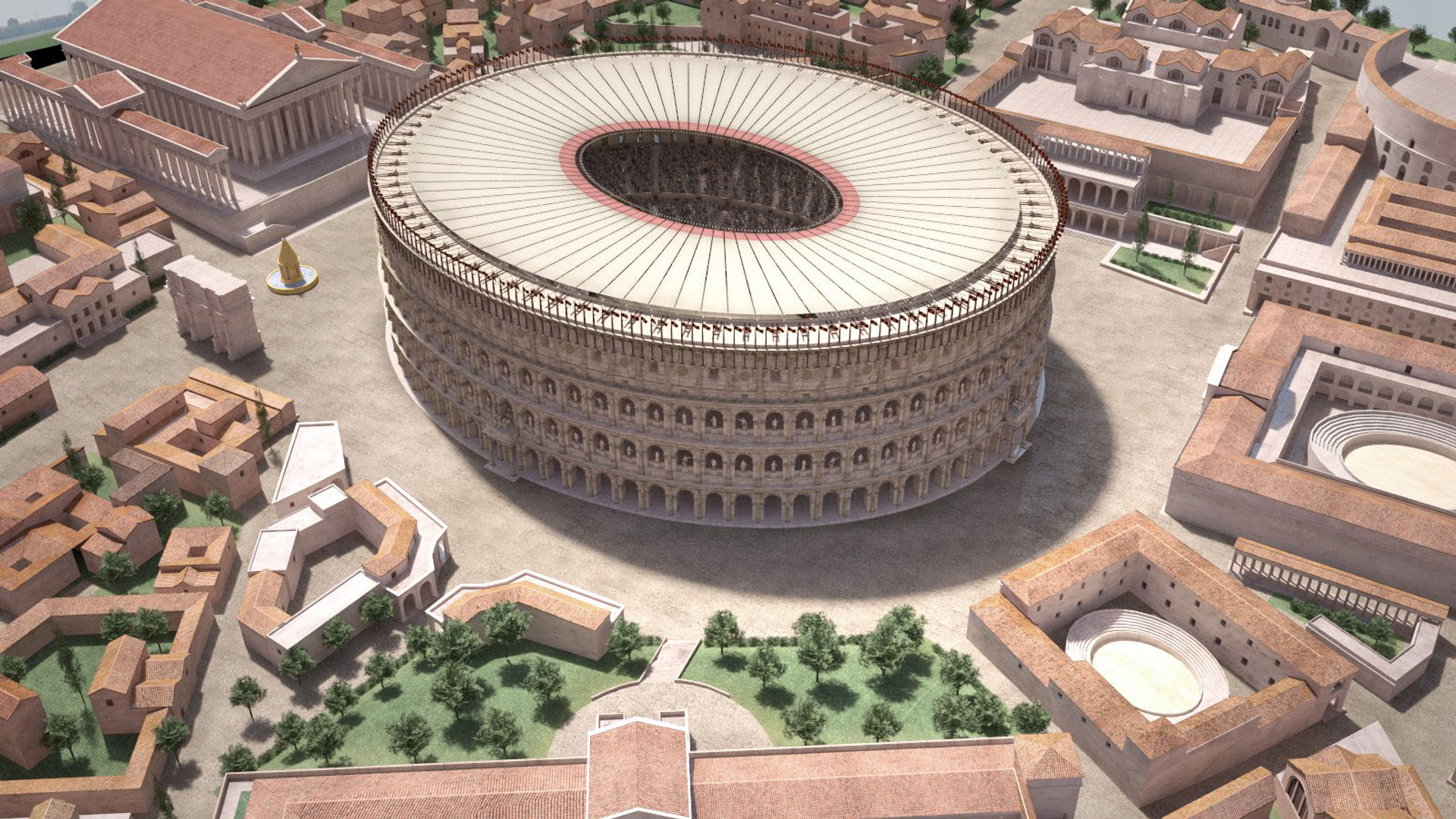 Colloseum roman 3D model - TurboSquid 1185549