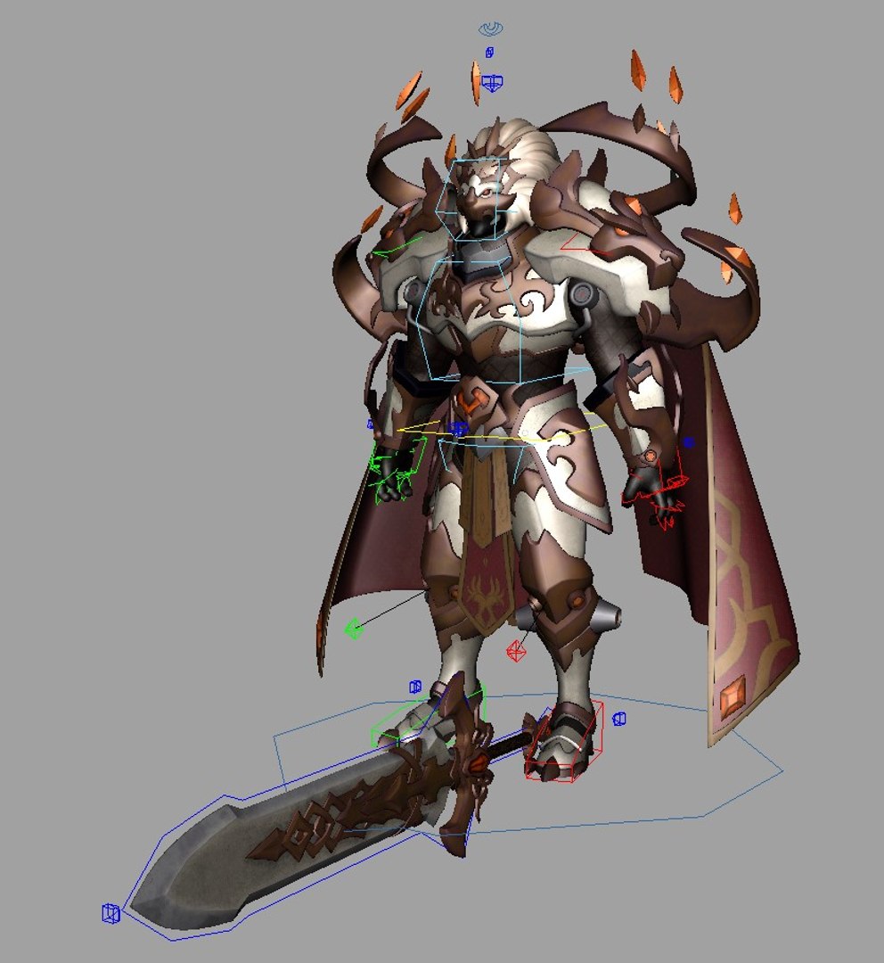 Rig Animation 3D Model - TurboSquid 1545020