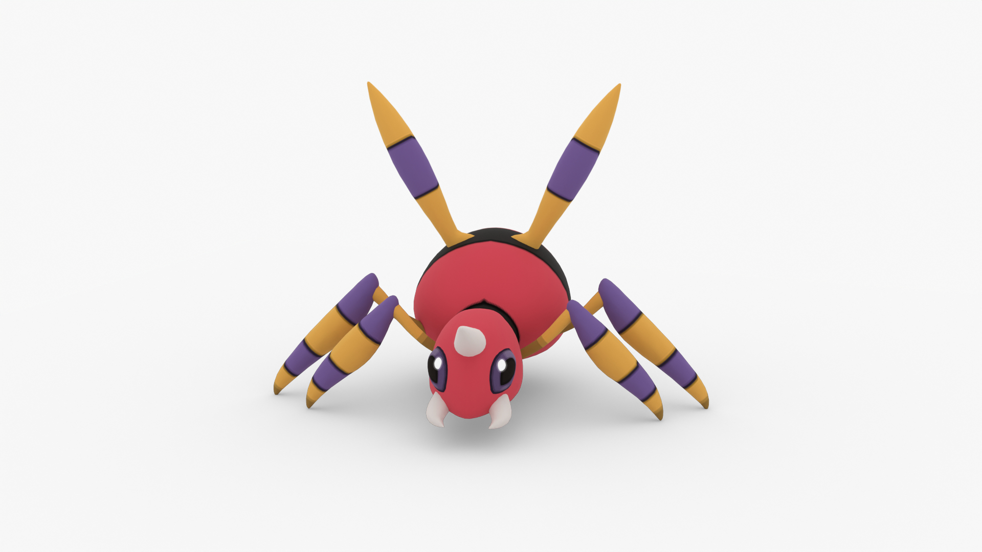 Ariados Pokemon D Model Turbosquid