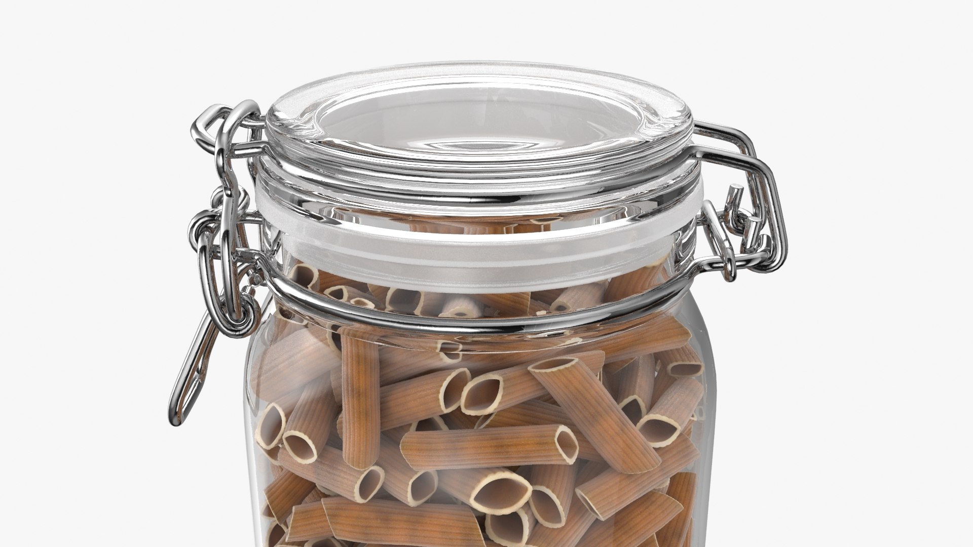 3D Model Whole Penne Pasta Jar - TurboSquid 2219899