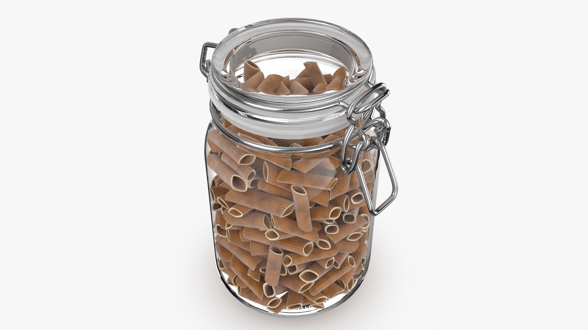 3D Model Whole Penne Pasta Jar - TurboSquid 2219899