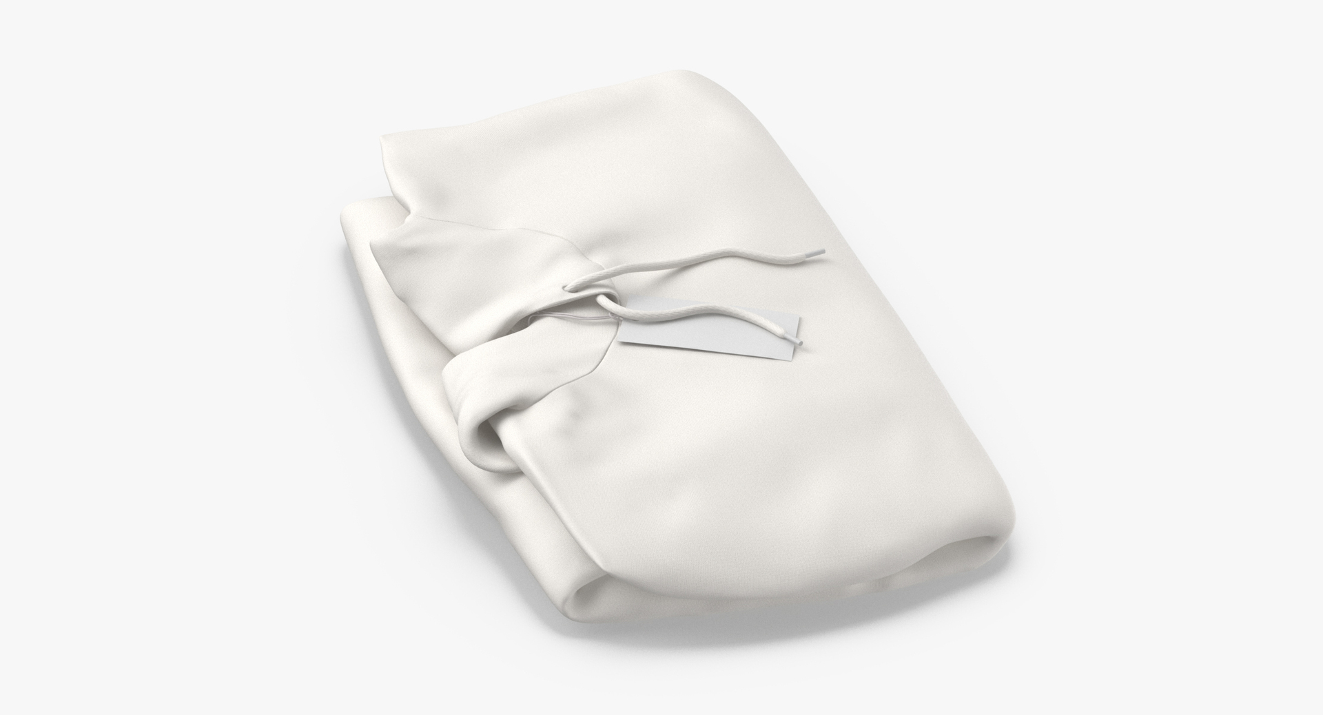 Standard hoodies female folded 3D model - TurboSquid 1235167