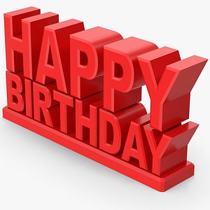 Free 3D Birthday Models | TurboSquid