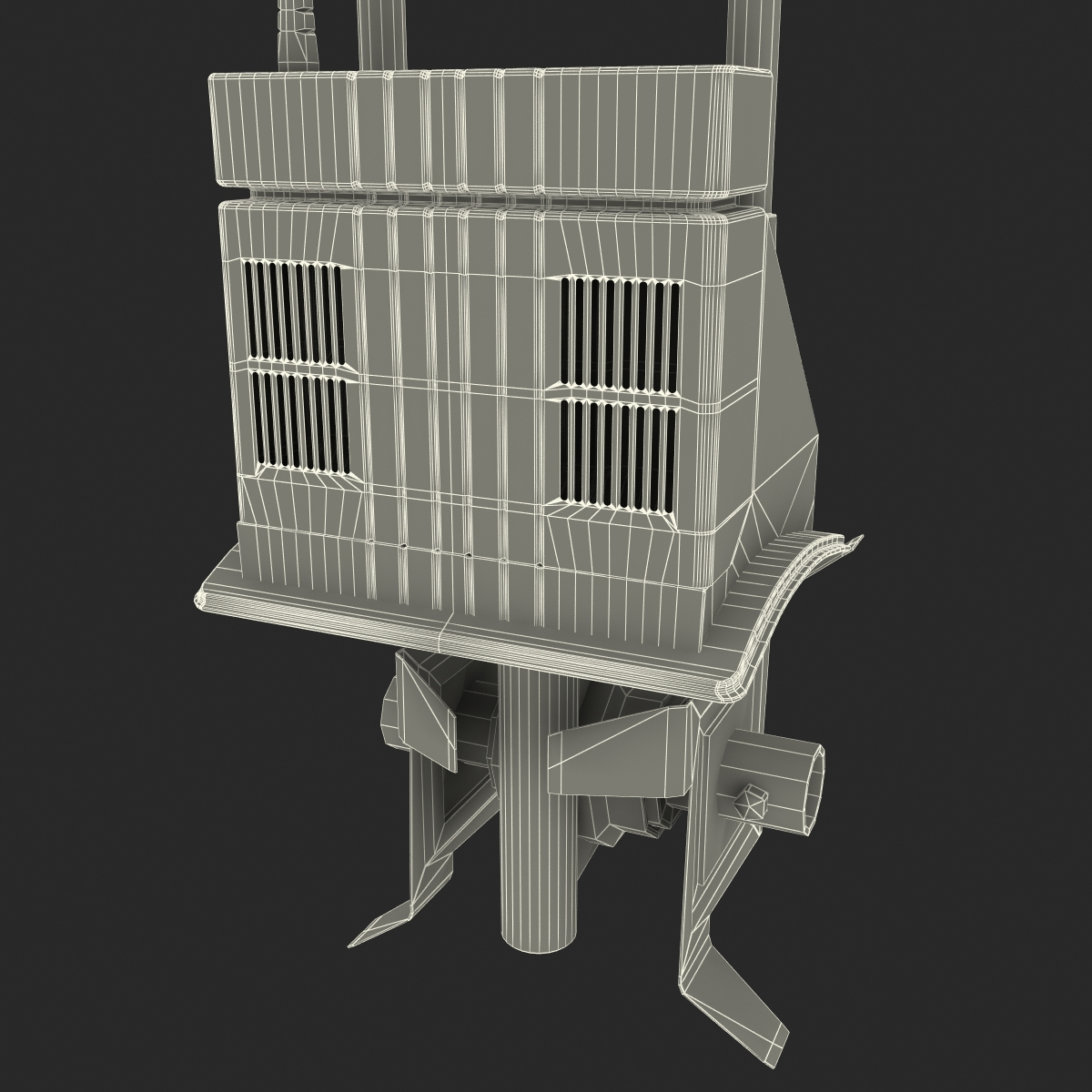 3d model electric cultivator eh 600