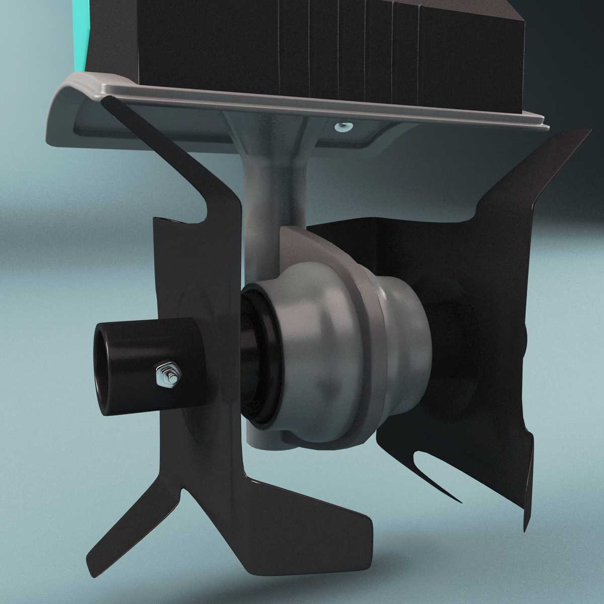 3d model electric cultivator eh 600