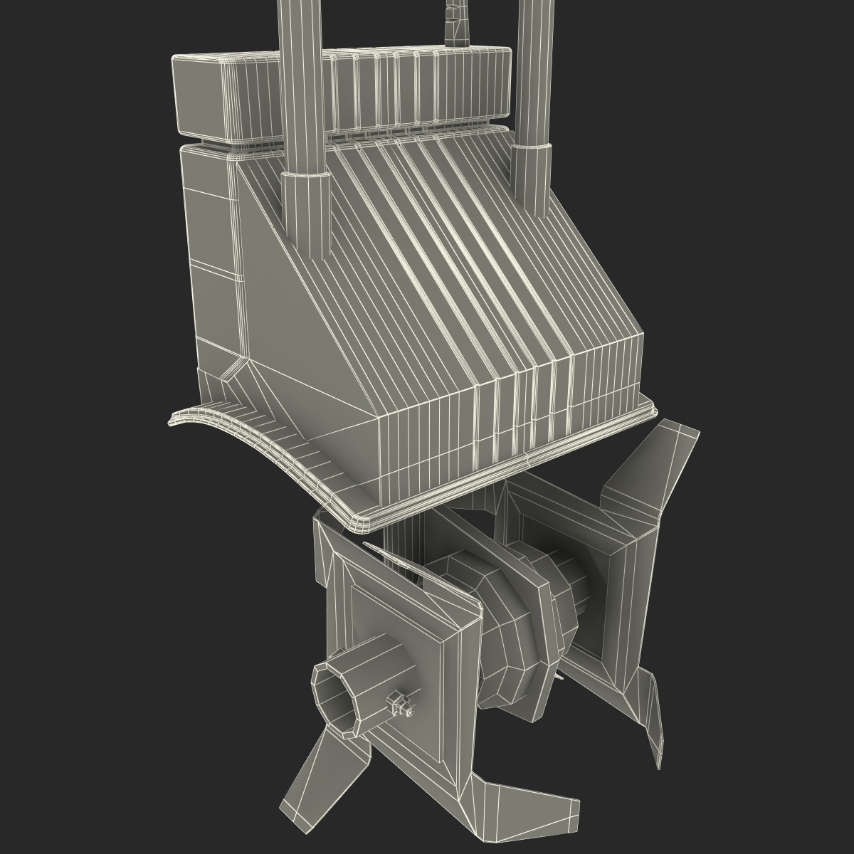 3d model electric cultivator eh 600