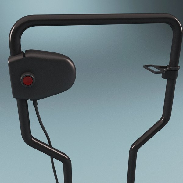 3d model electric cultivator eh 600