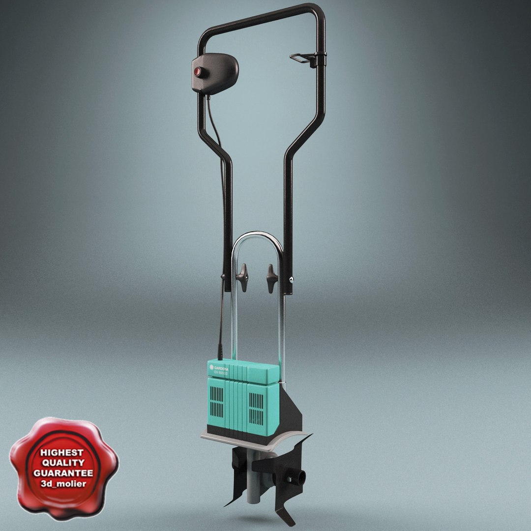 3d Model Electric Cultivator Eh 600