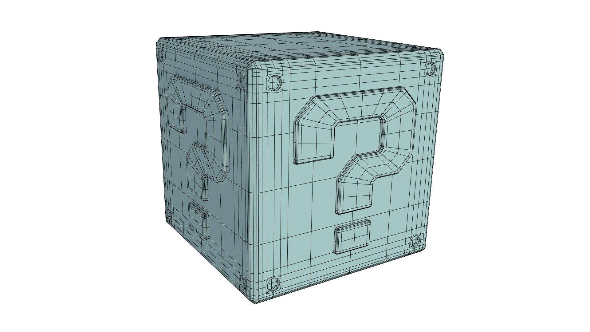 Free Yellow Mistery Block - Super Mario 3D - TurboSquid 2046062