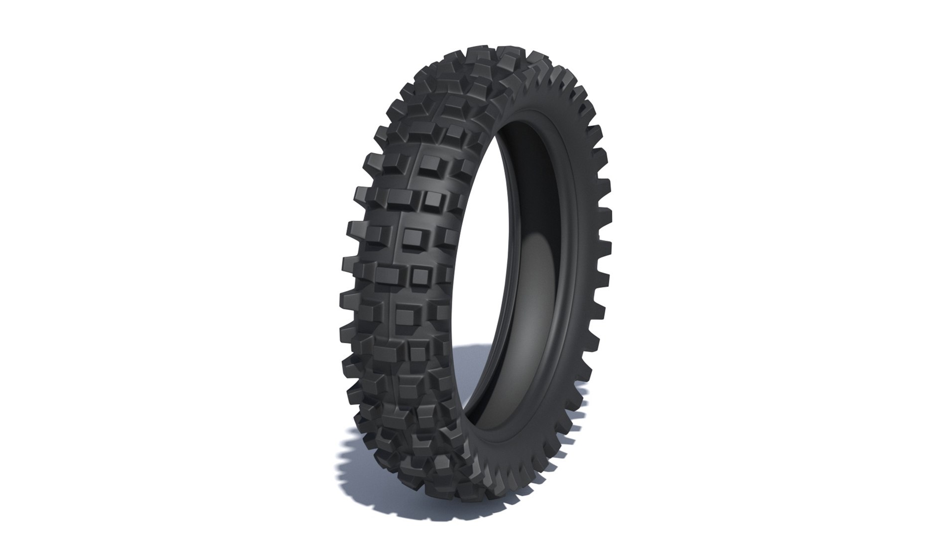 3D Model Motocross Motorcycle Rear Tire - TurboSquid 2367208