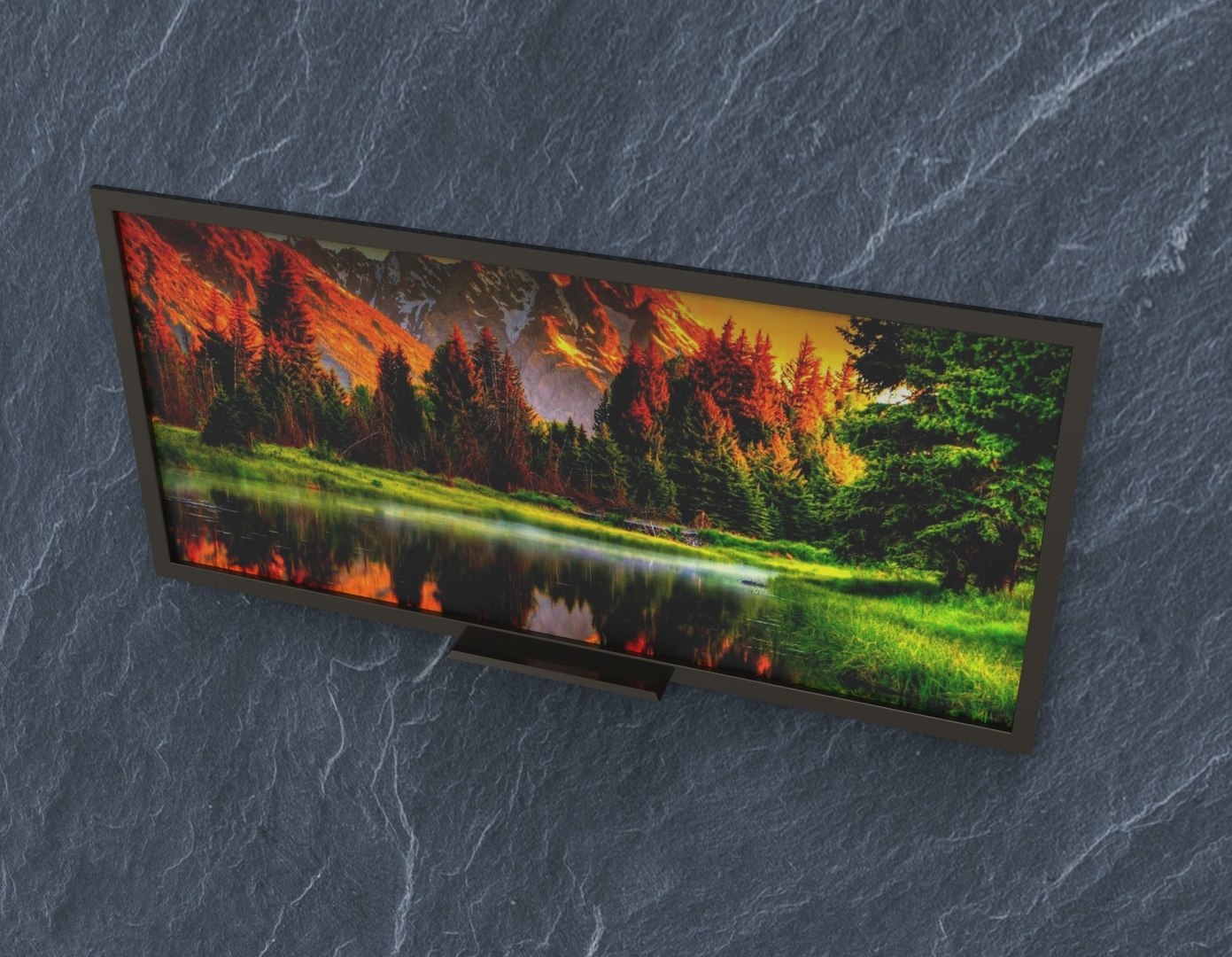 LED TV 3D - TurboSquid 1832819