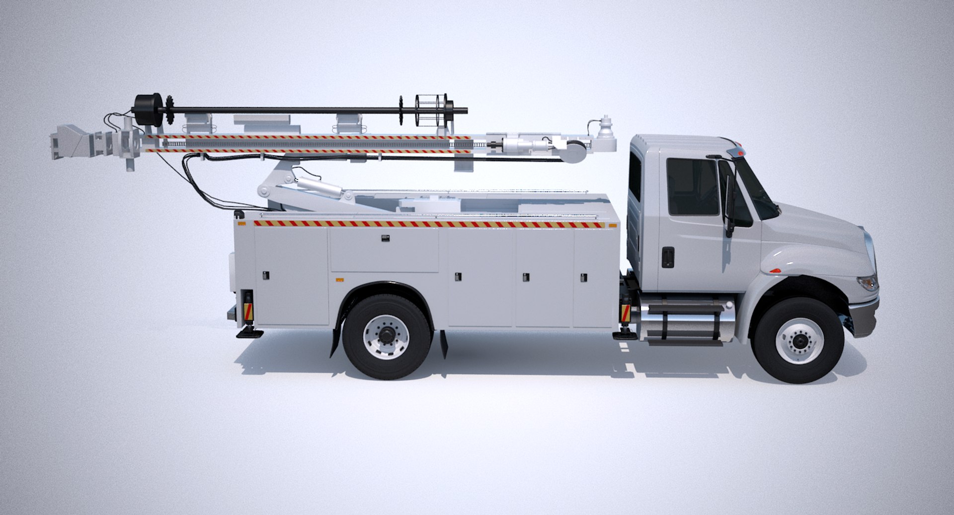 3D Drilling Truck - TurboSquid 1343886