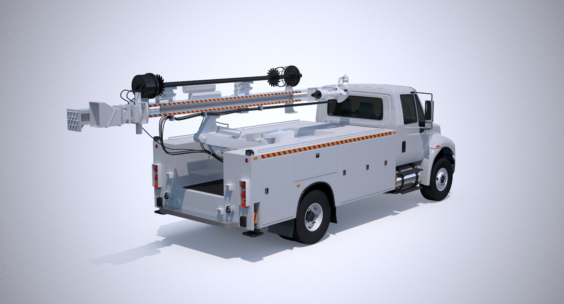 3D Drilling Truck - TurboSquid 1343886