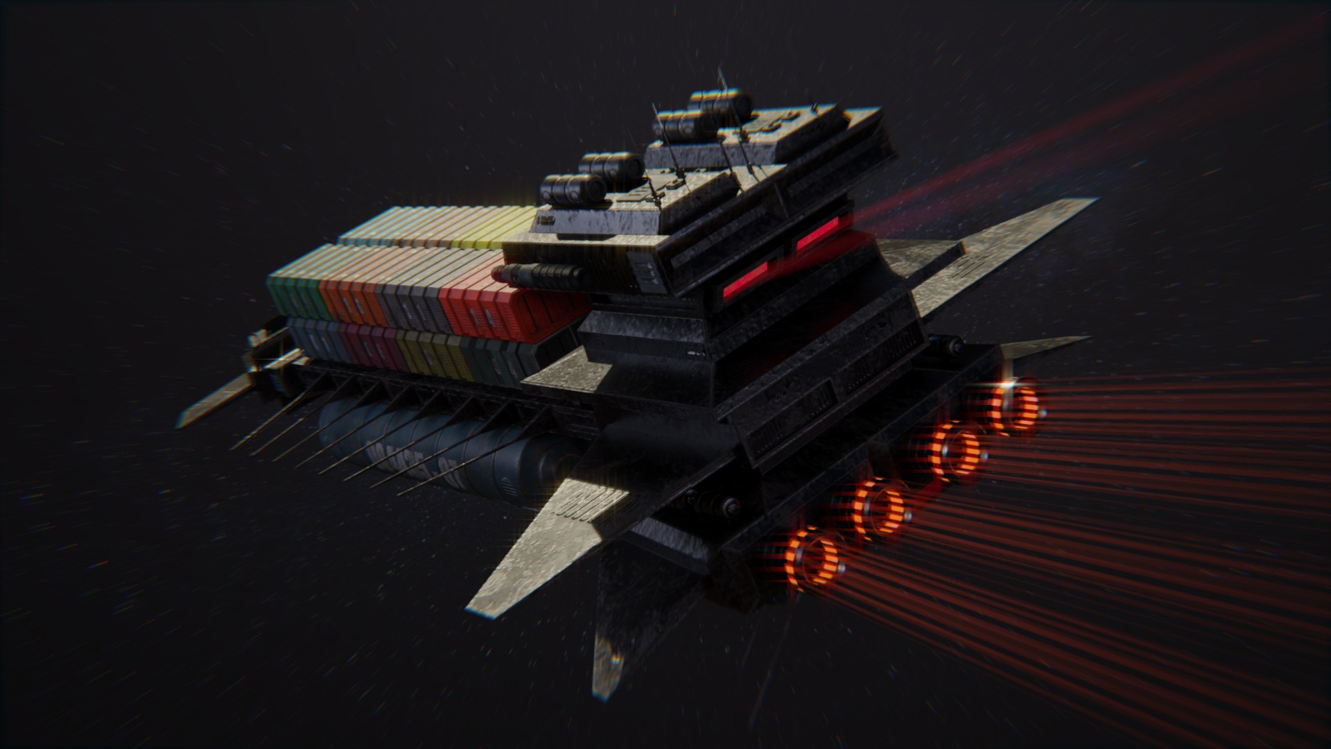 3D Freighter - Arion Class Cargo Vessel Model - TurboSquid 1805636