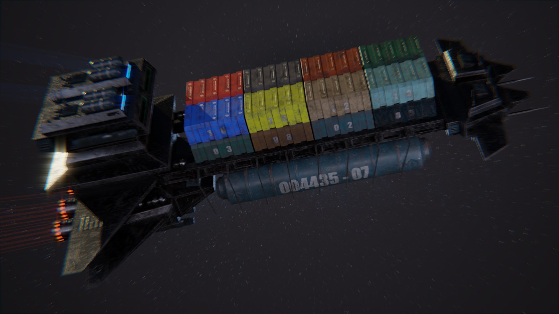3D Freighter - Arion Class Cargo Vessel Model - TurboSquid 1805636