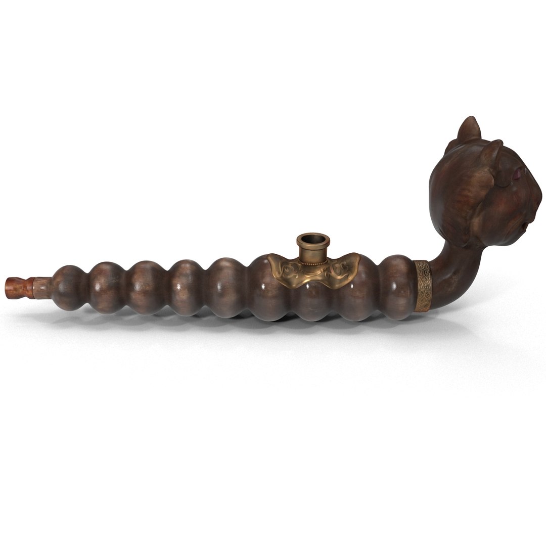 Opium Pipe 3d Max