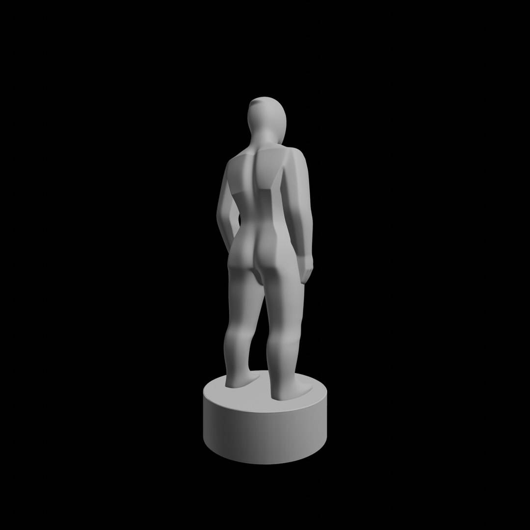Geometric Human Figure 3D Print Model Model - TurboSquid 2516220