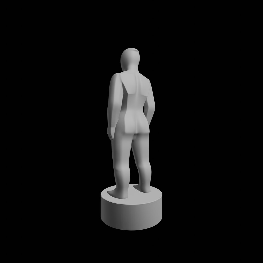 Geometric Human Figure 3D Print Model Model - TurboSquid 2516220